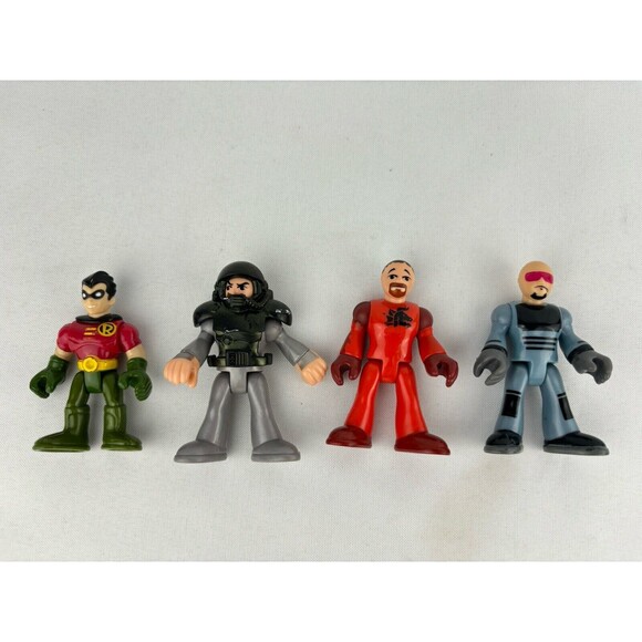 Fisher-Price | Toys | Lot Of 4 Imaginext Fisher Price Figures Robin ...